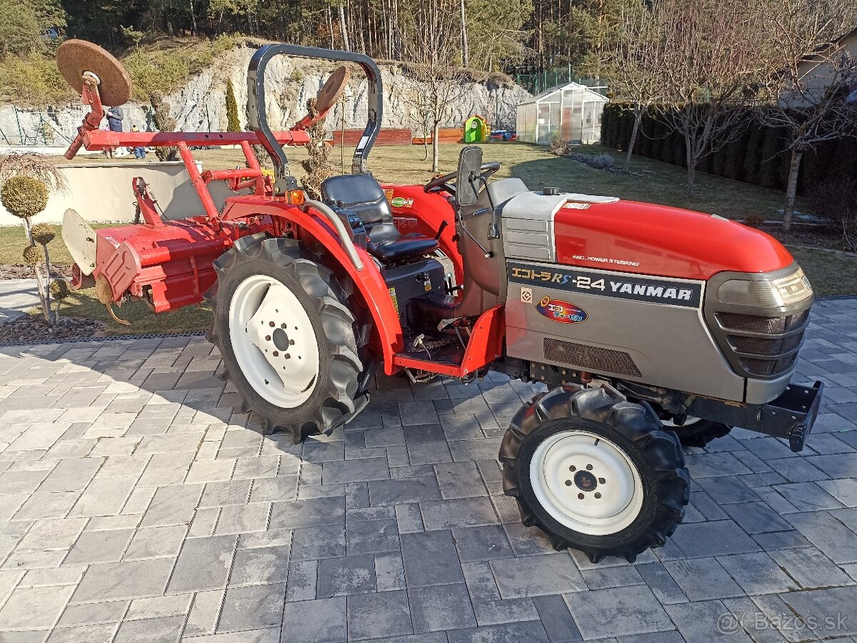 Japonský malotraktor Yanmar RS 24 4x4 24 koni - Japonské malotraktory ...